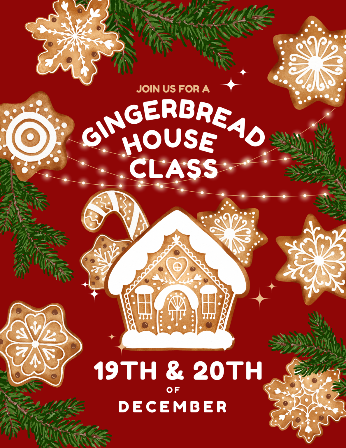 Gingerbread House Class - Rao's Bakery
